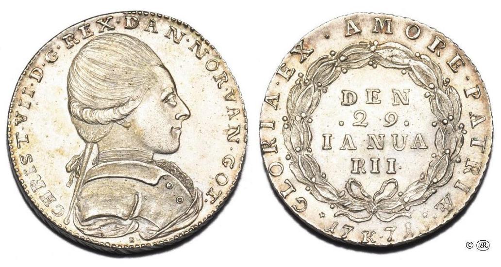 Christian 7., Hede 23